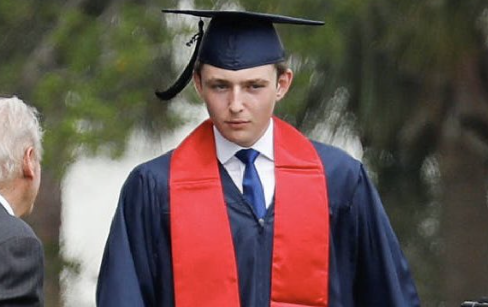 Major Guest Appears at Barron's Graduation - Trump's Role No Longer in ...