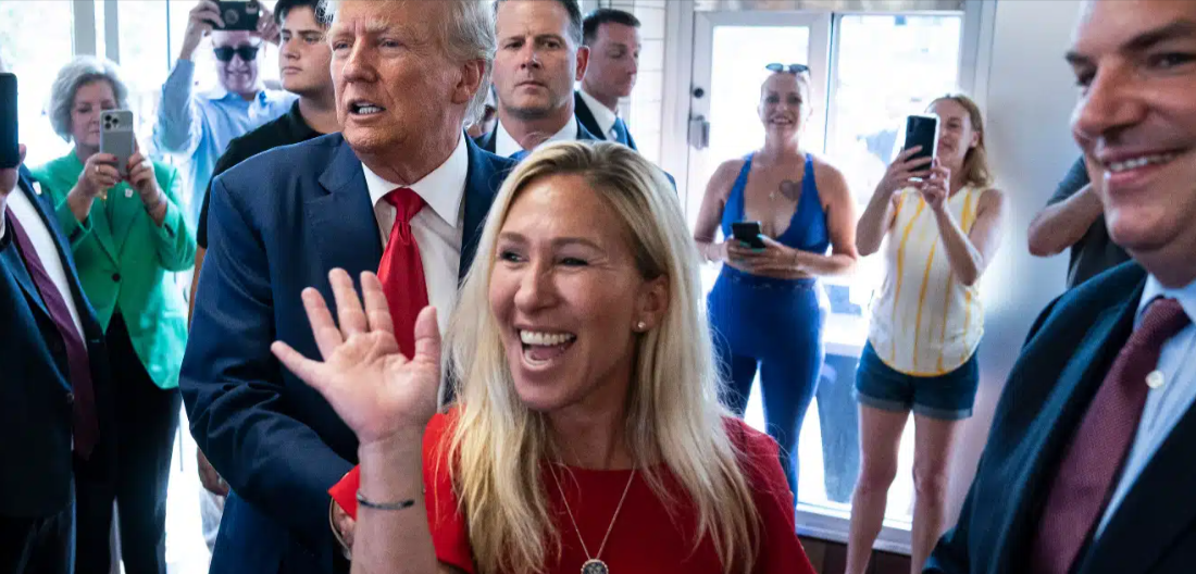 MTG Says Trump Backs Her Redrawing Districts To Exclude Non-Citizens