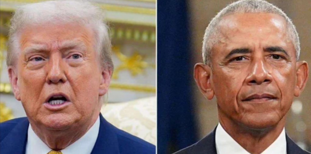 Trump Trolls Obama, Biden With Harsh Labels On Presidential Photos