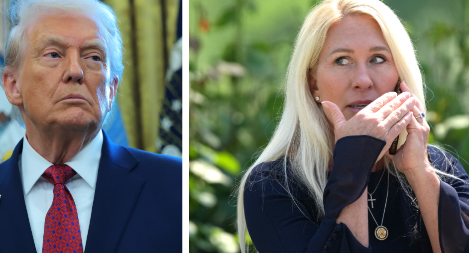 Trump Attacks Taylor Greene At Rally Ahead Of Her Exit From Congress