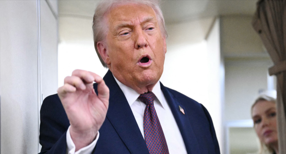 Trump Responds When Asked About Bruise On His Hand